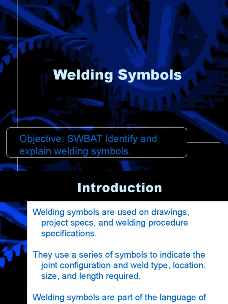 Welding Symbols | PDF | Welding | Construction