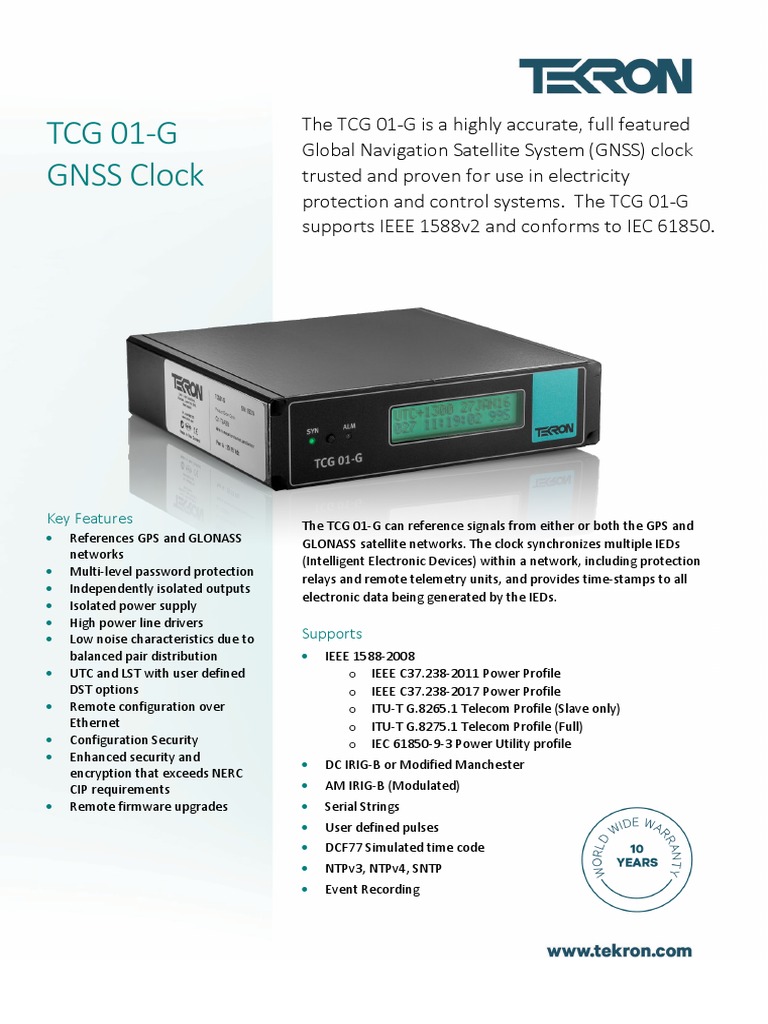 TCG 01 G Datasheet | PDF | Computer Networking | Information And Communications Technology