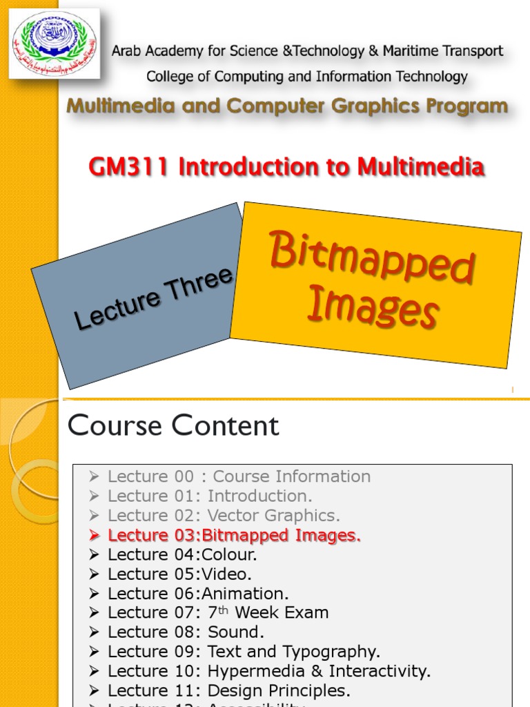 03 Bitmapped Images | PDF