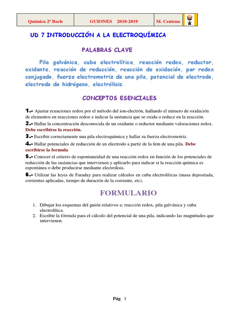 Reacciones Redox | PDF | Redox | Ánodo