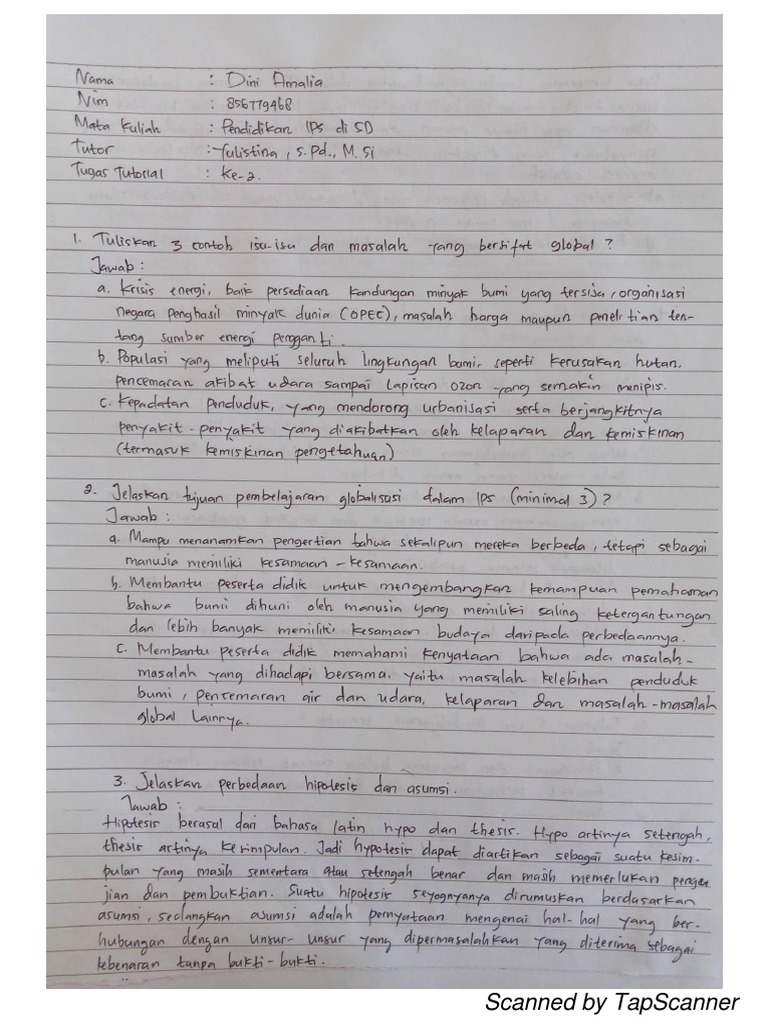 Tugas 2 Pendidikan Ips Pdf