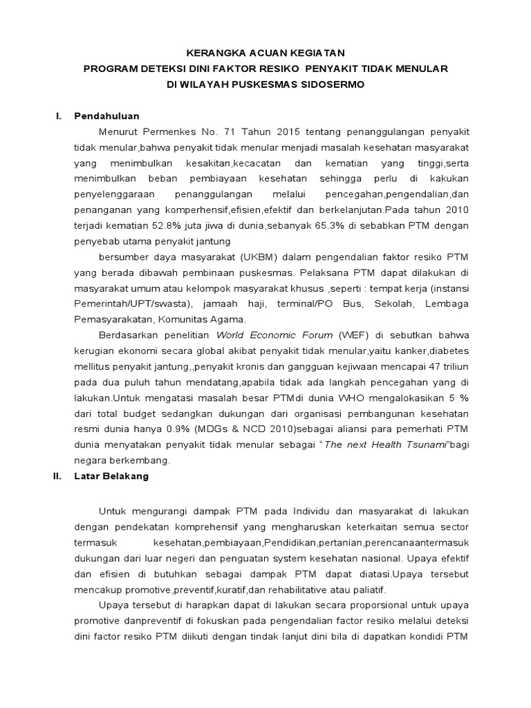 Kak PTM | PDF