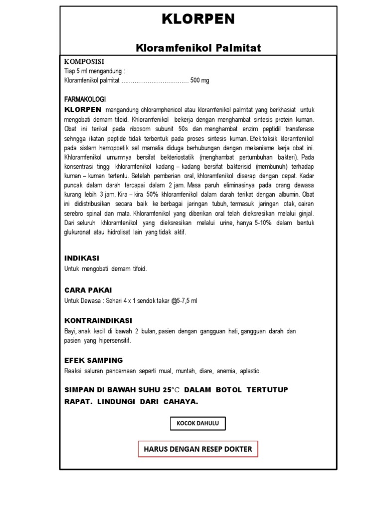 BROSUR Suspense Kloramfenikol | PDF | Kesehatan Holistik