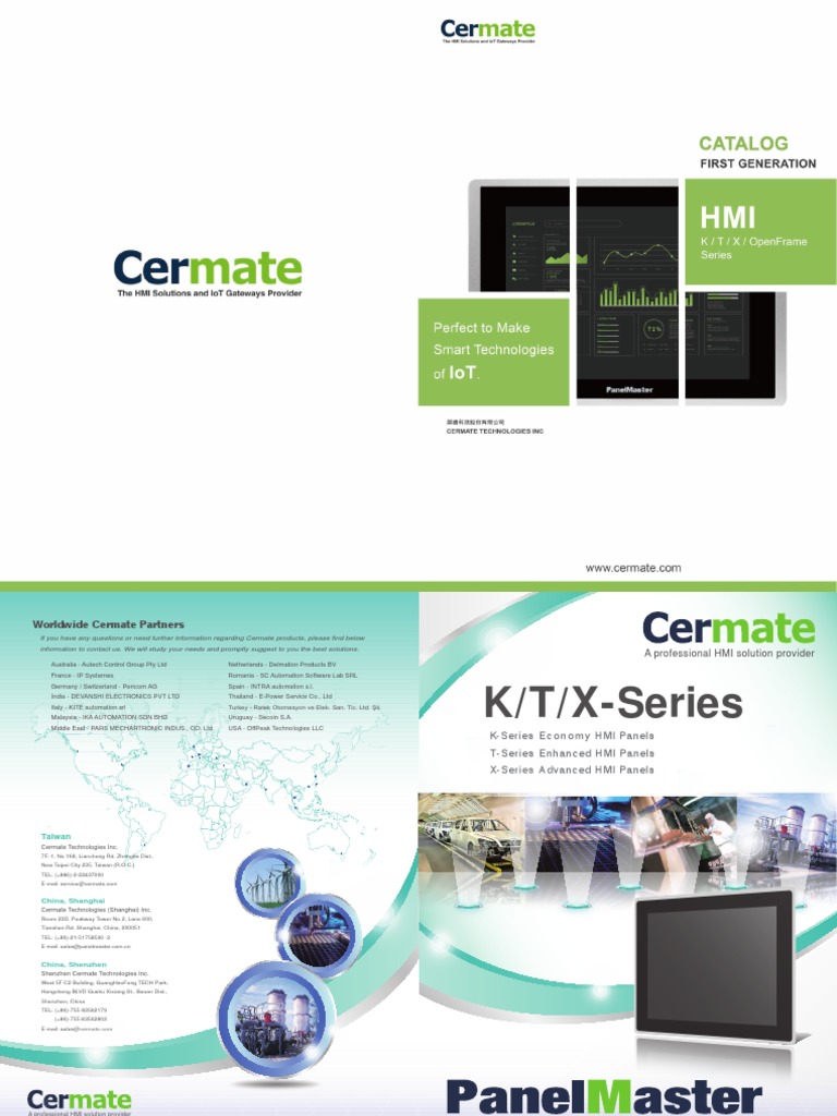 First Generation Of Hmi Catalog En Pdf Usb Flash Memory