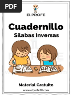 Cuadernillo Sílabas Inversas Fácil | PDF