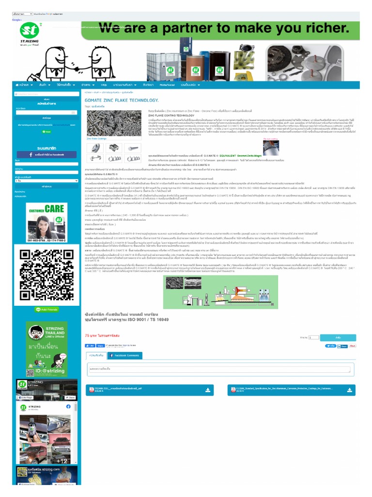 Zinc Flake Coating Technology Gomate Zinc Flake Technology | PDF