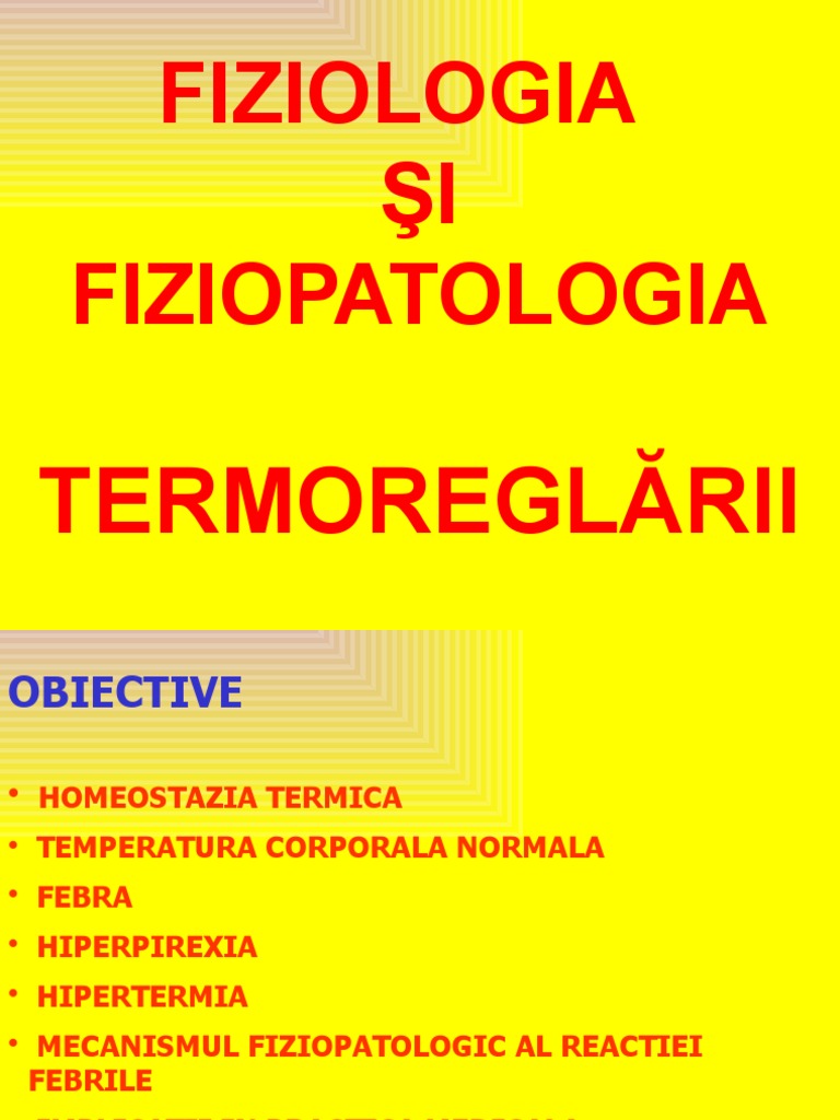 C2 - Termoreglarea | PDF
