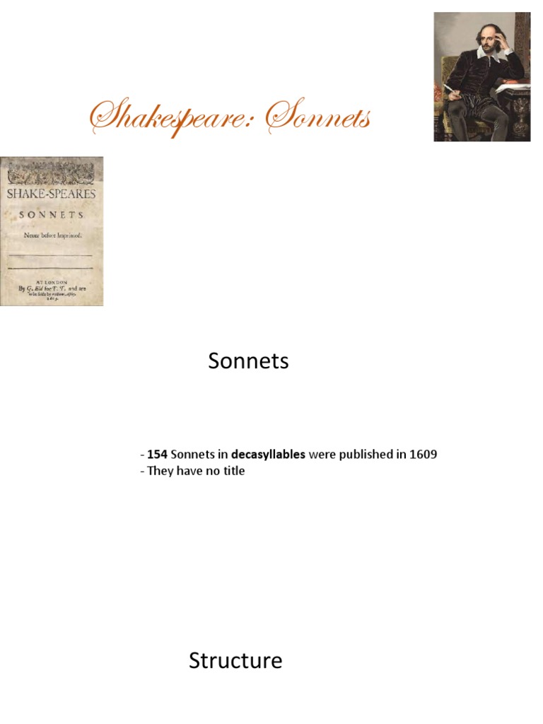 Shakespeare - Sonnets | PDF | Shakespeare's Sonnets | Poetry