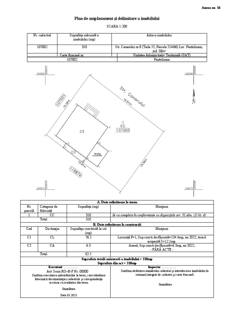 8.anexa-Nr.-16 La Proiect-De-Modificare-Ordin-600-2023 | PDF