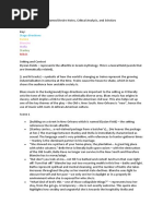 Purple Hibiscus Character Analysis Notes | PDF