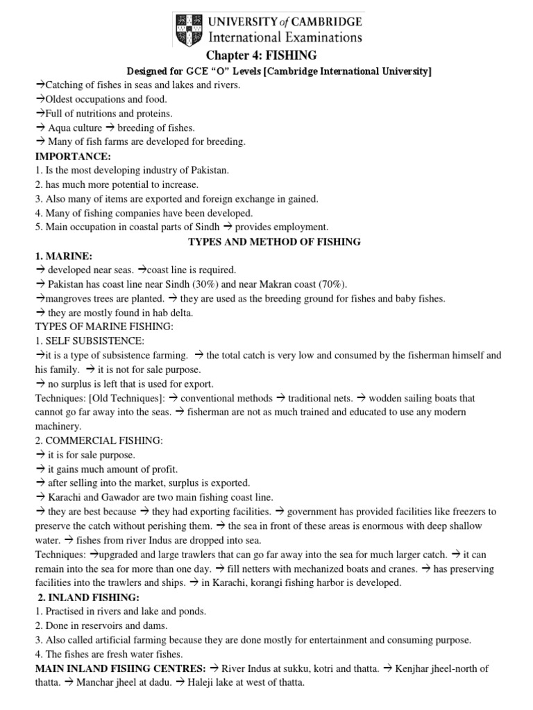 Geography Fishing | PDF | Fishing Trawler | Sea