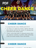 Pe 12 Module 910 Cheerdance | PDF | Cheerleading | Dances