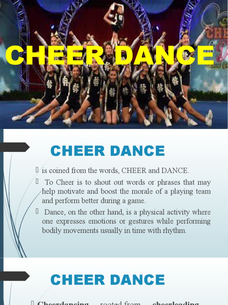 Cheerdance PDF For Research | PDF | Cheerleading | Physical Exercise