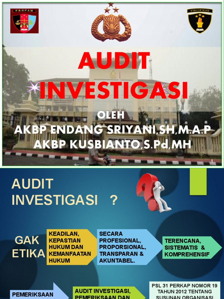 Audit Investigasi | PDF