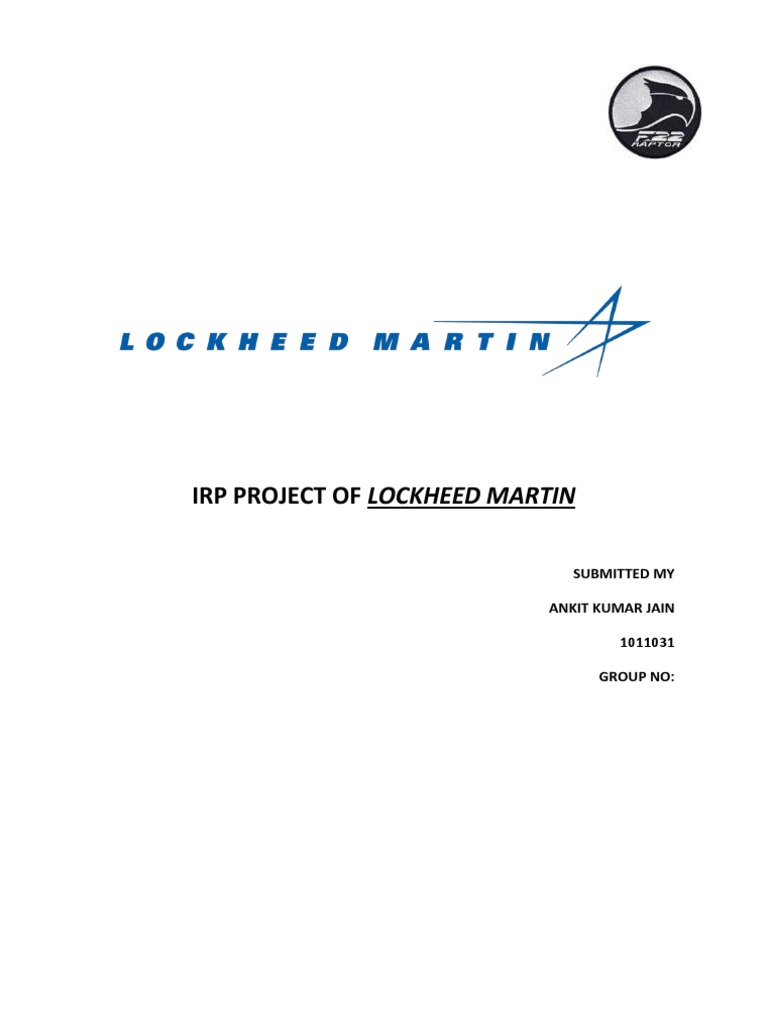 History of Lockheed Martin | PDF | Lockheed Martin | Lockheed Corporation