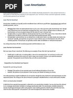 Analyzing Janet's Amortization Schedule | PDF | Interest | Debt