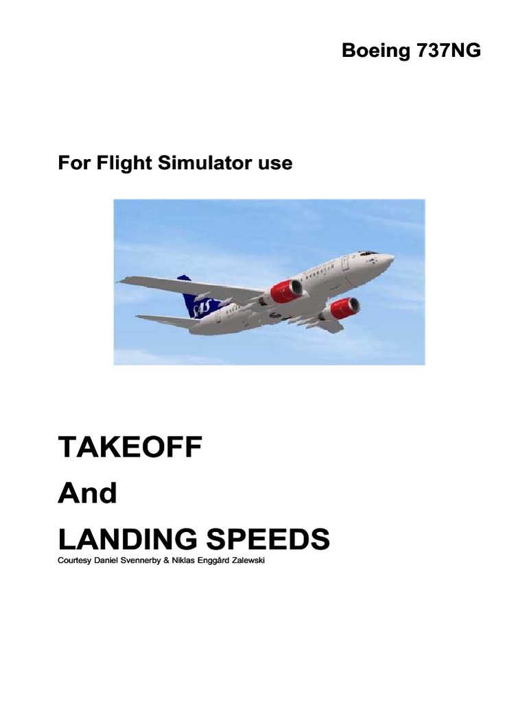 Manual Take Off and Landing Book Off The The 737 | PDF