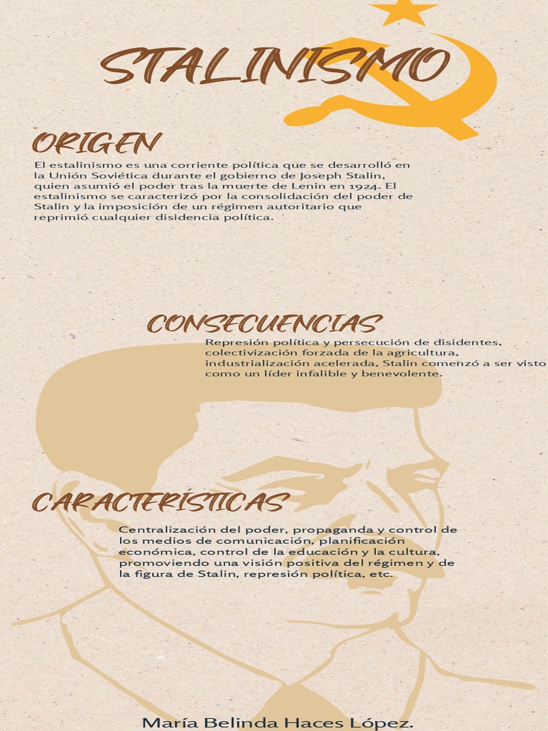 Stalinismo Infografía. | PDF