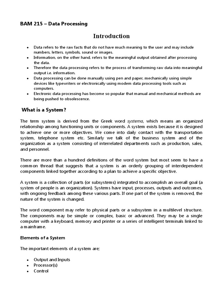 BAM 215 - Lecture Notes | PDF | Microsoft Excel | Spreadsheet
