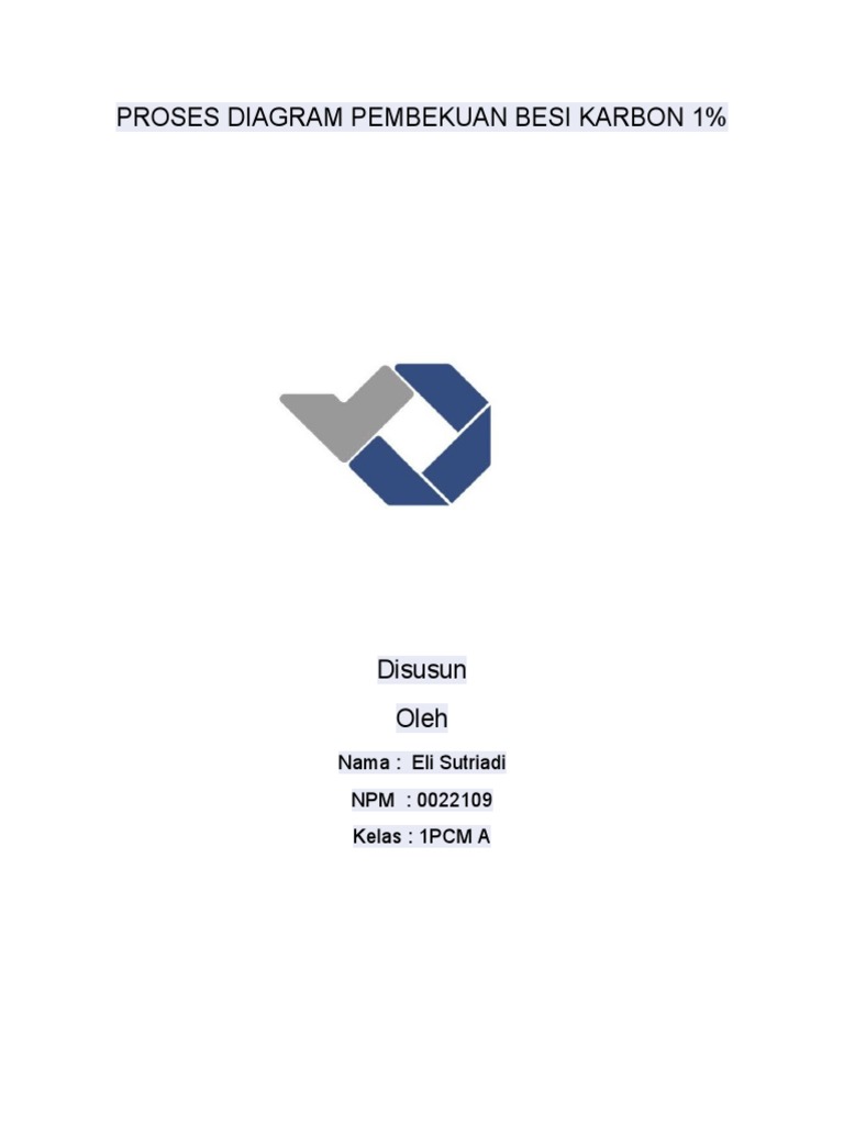 Proses Diagram Pembekuan Besi Karbon 1 | PDF
