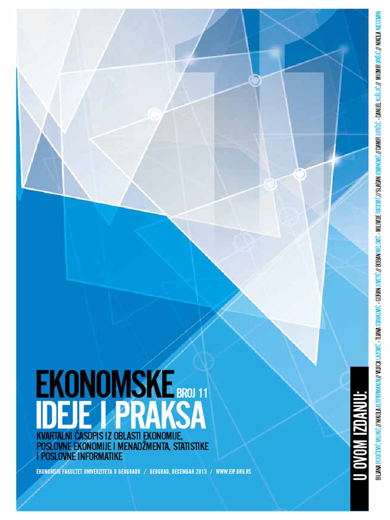 Ekonomske Ideje I Praksa 11 | PDF