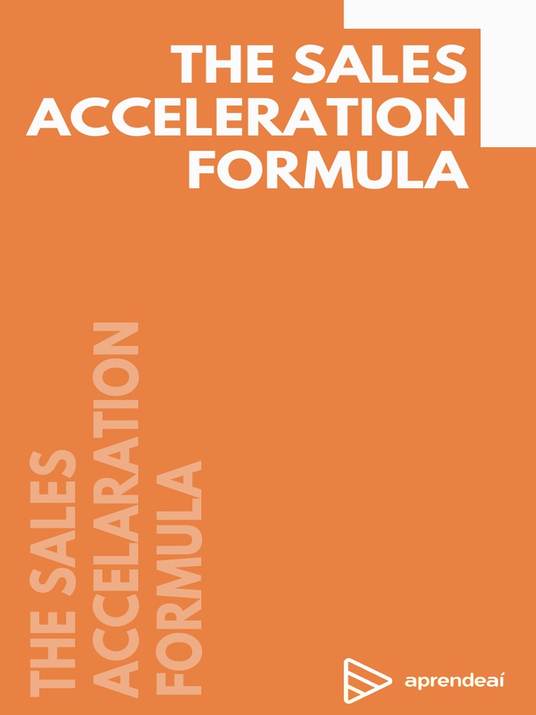 Ebook The Sales Acceleration Formula Compactado | PDF