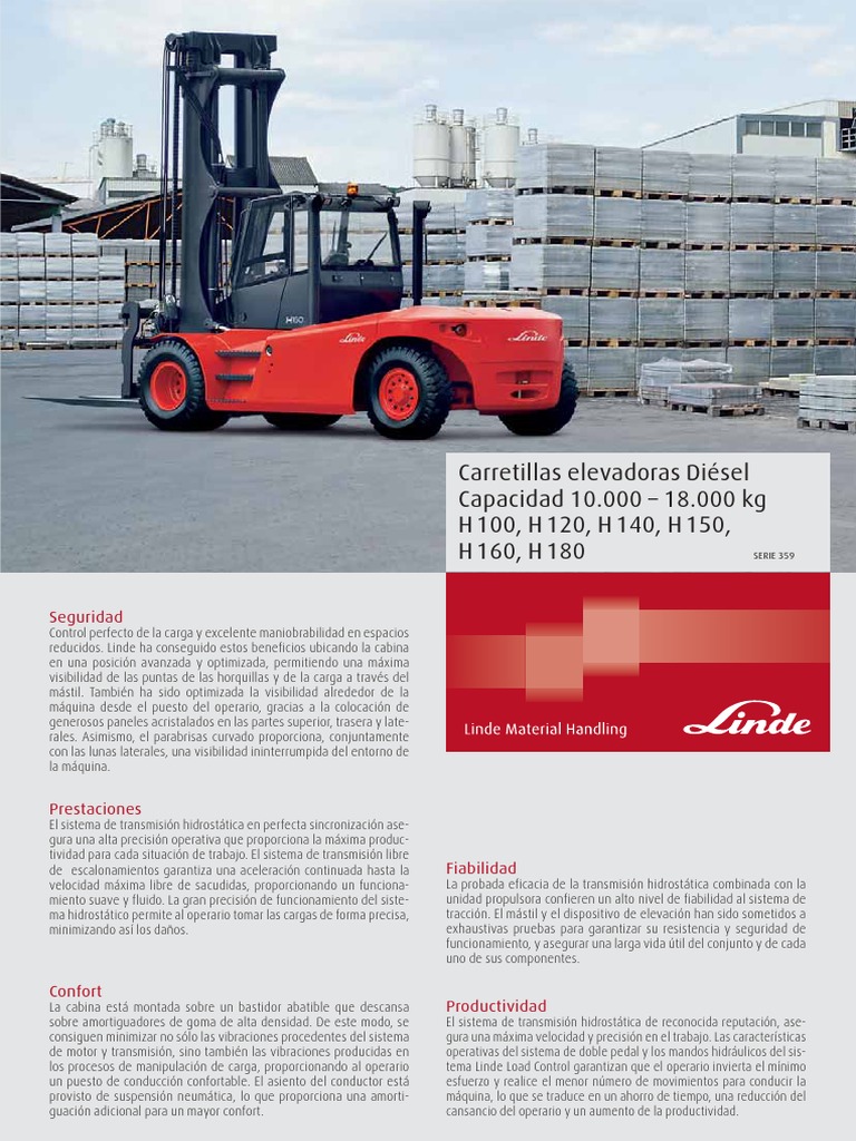 FT - H100 - H180 Serie 359 ES | PDF | Eje | Ingeniería de confiabilidad