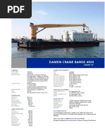 Gottwald HMK 6407 Quay Loading Data | PDF | Crane (Machine ...