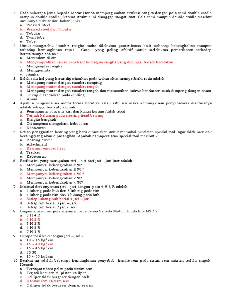 Soal SASIS 2023 Genap | PDF