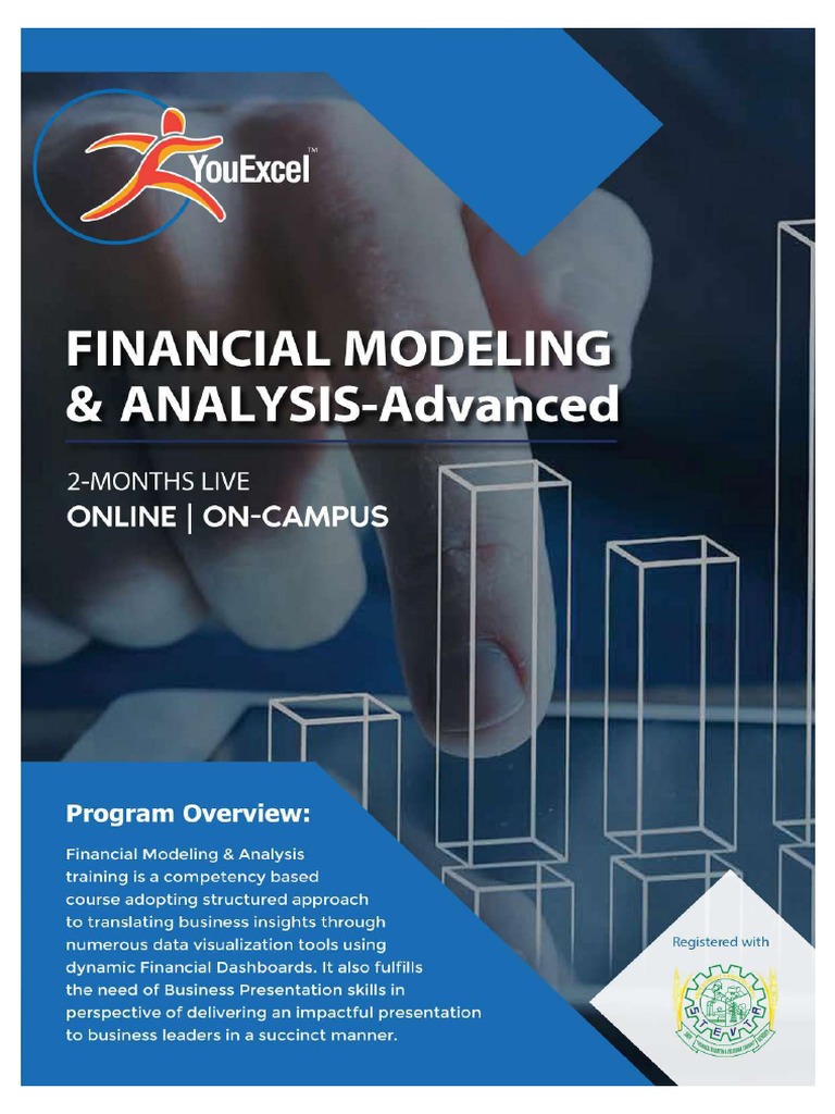 Financial Modeling & Analysis - Advanced Brochure | PDF | Valuation (Finance) | Discounted Cash Flow