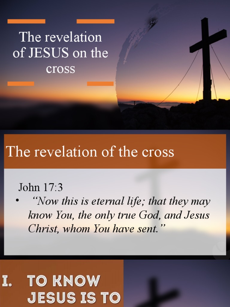 Revelation of The Cross | PDF | Jesus | Sin
