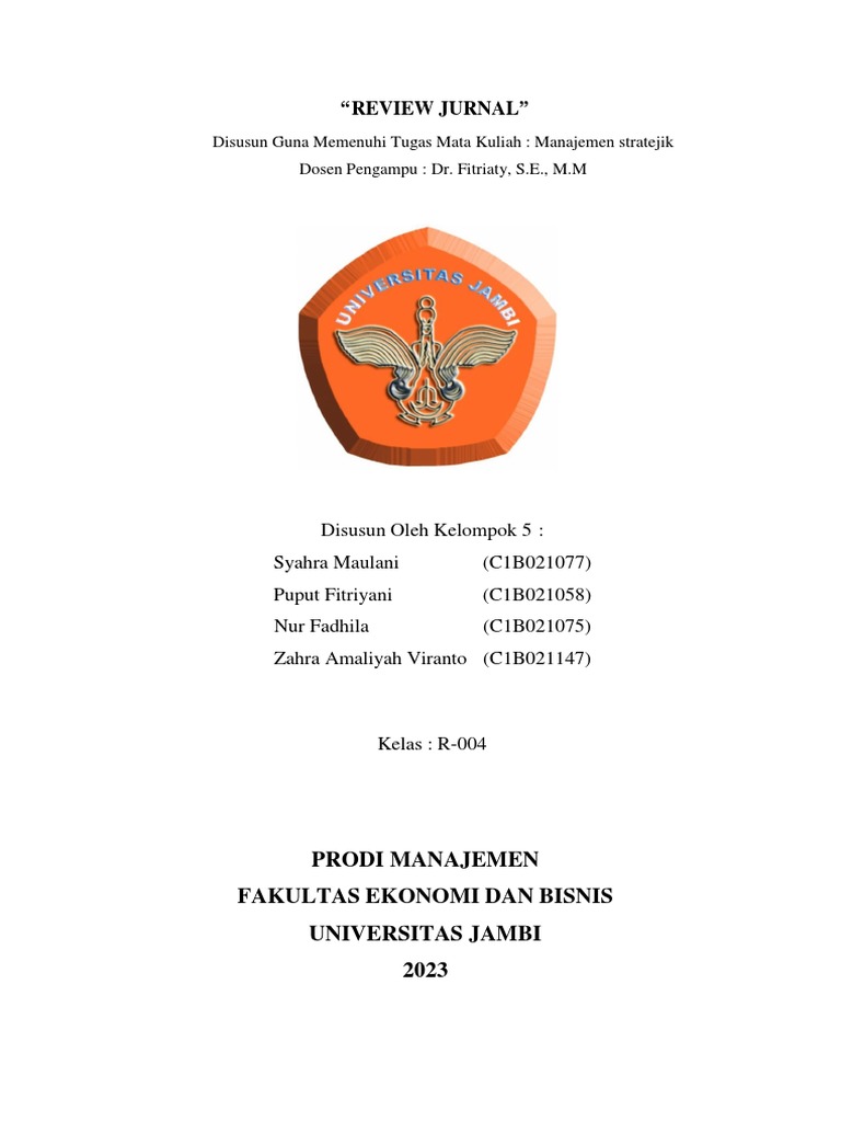 Review Jurnal Business Level Strategy Kl 3 PDF