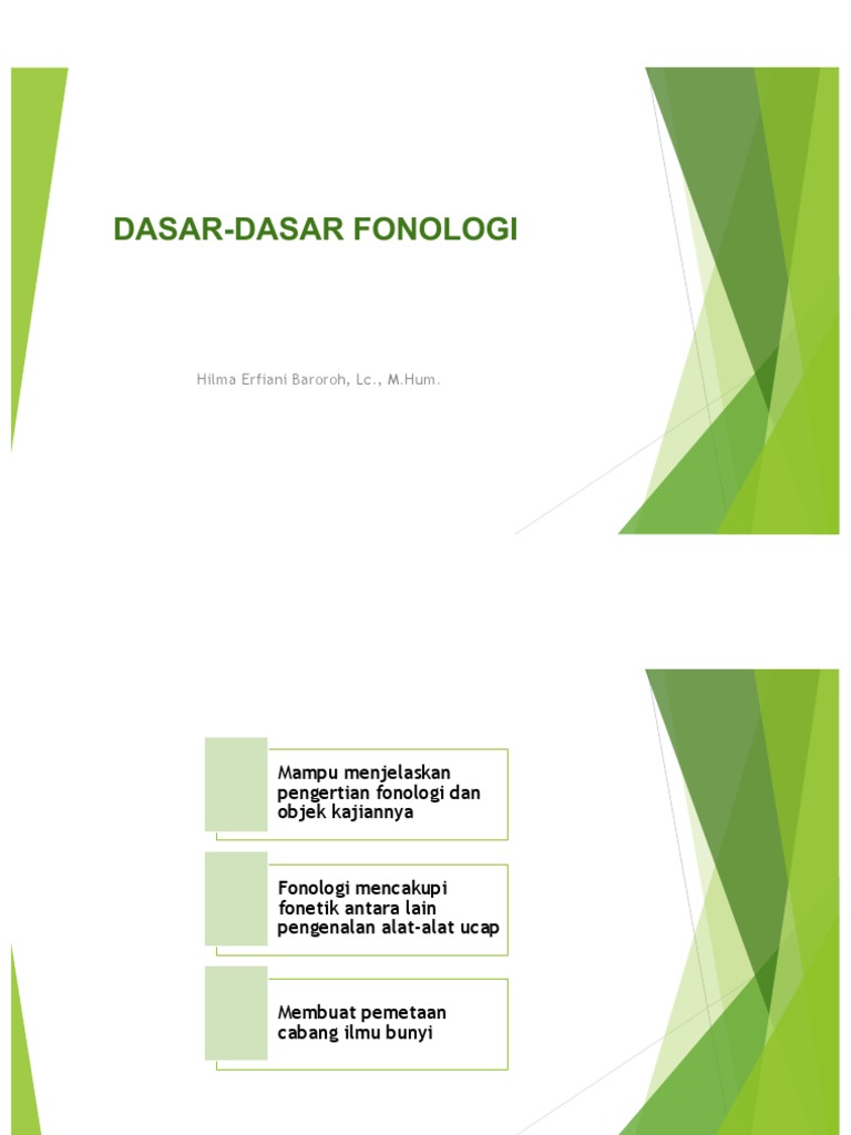 FONOLOGI | PDF