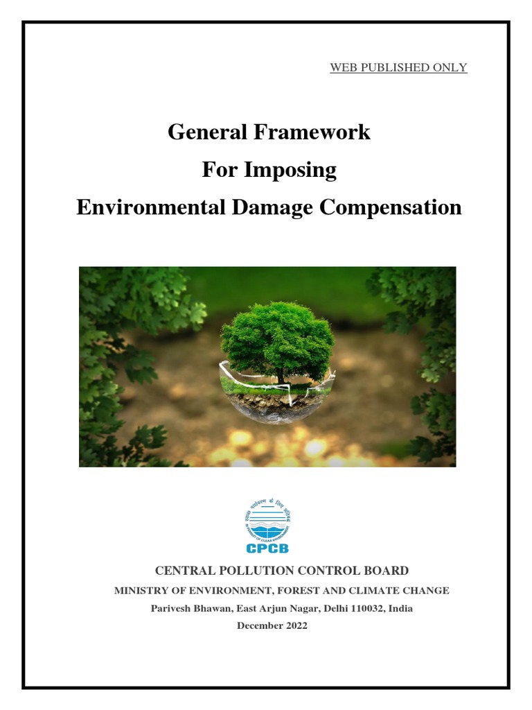 Environment Damage Compansation CPCB | PDF | Environmental Degradation ...
