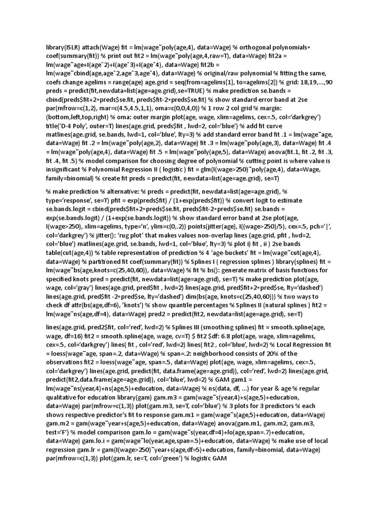 CP 3 | PDF | Statistical Classification | Linear Regression
