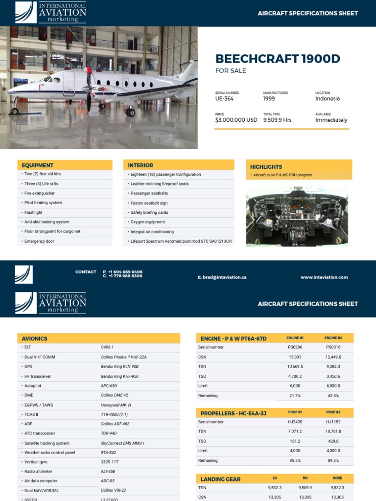 B1900D SN Ue 364 | PDF