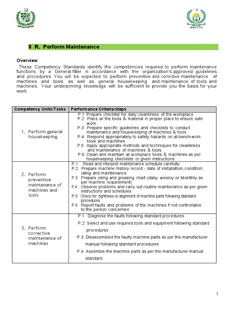 Maintenance and Grinding | PDF | Grinding (Abrasive Cutting) | Housekeeping