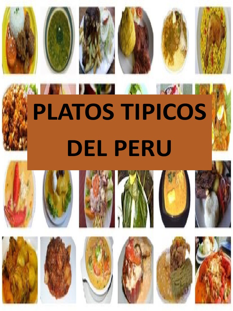 Platos Tipicos Del Peru | PDF