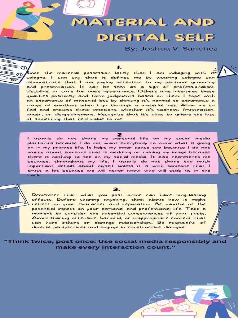 Material and Digital Self | PDF