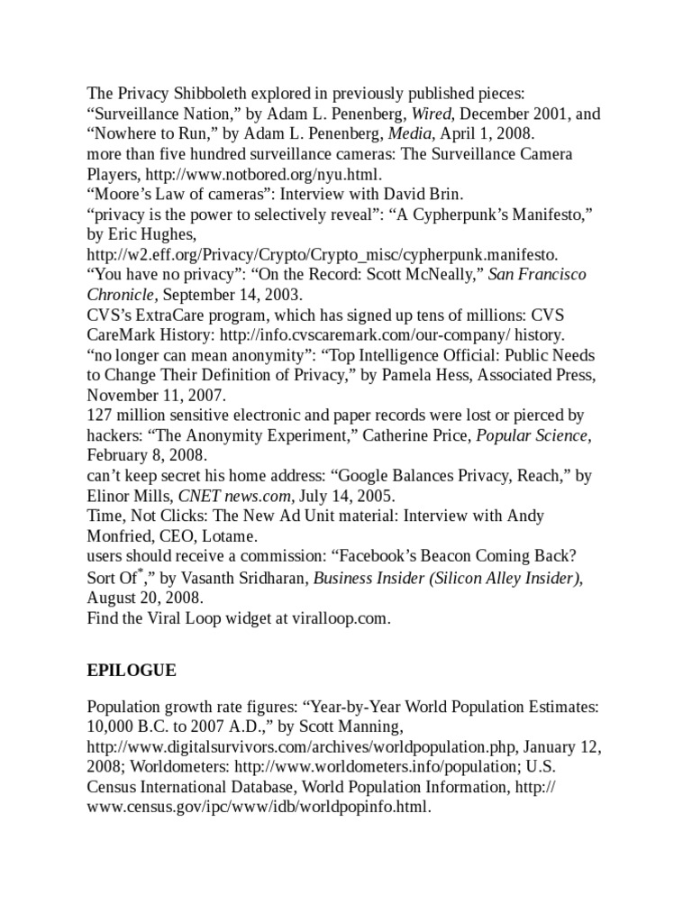 Exploring Privacy and Surveillance Issues | PDF