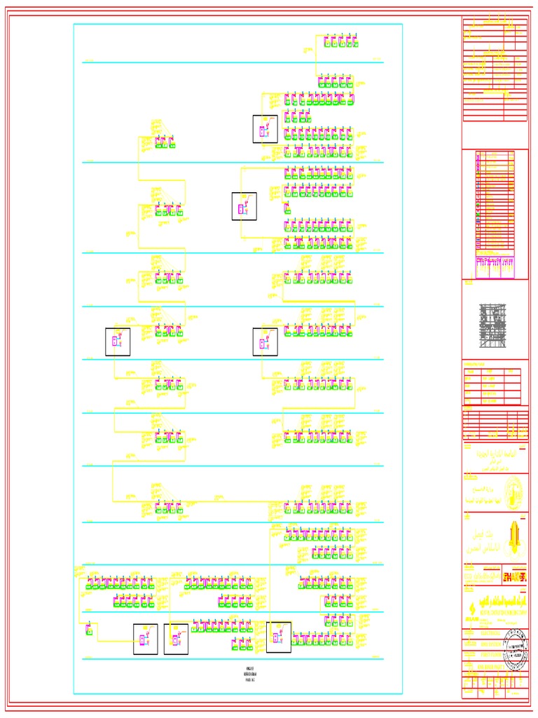 2623-Sia-Dwg-Ele-14-01-Ph3-Z-00-00-Knx Riser - 1 | PDF