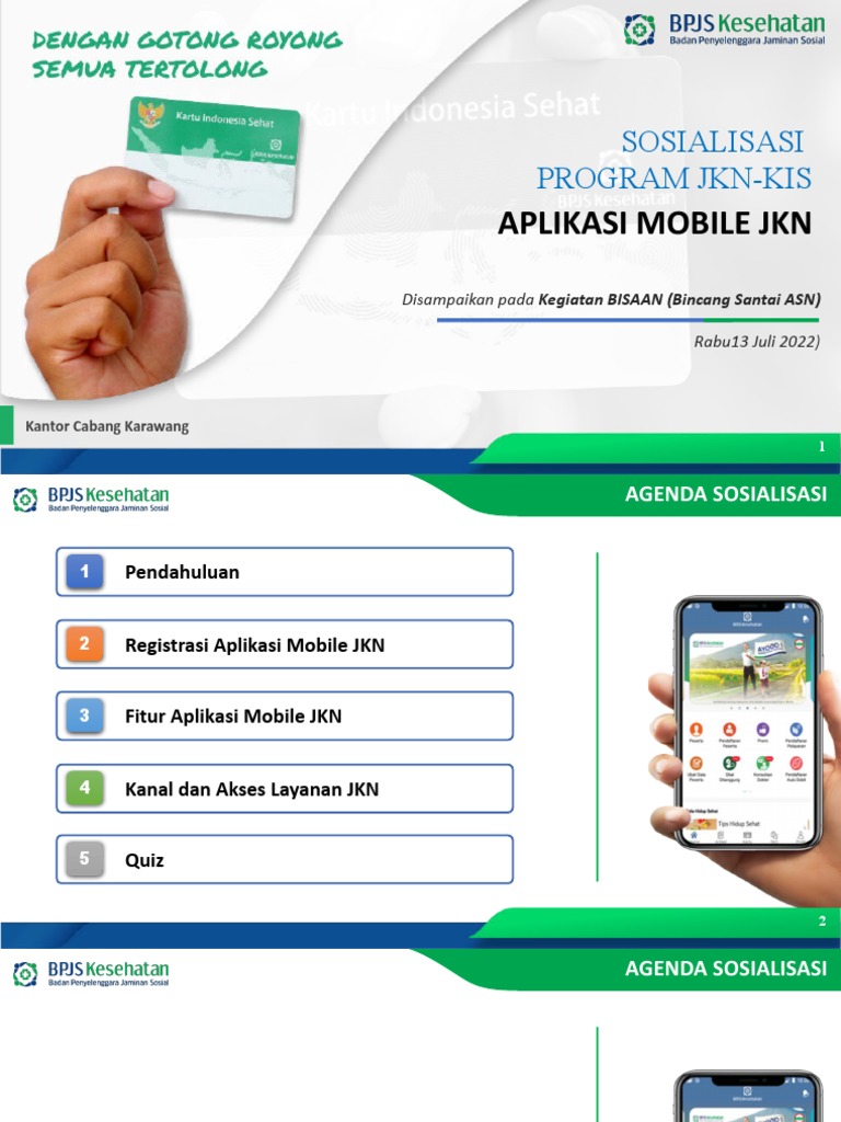 Materi KEVIN Mobile JKN | PDF