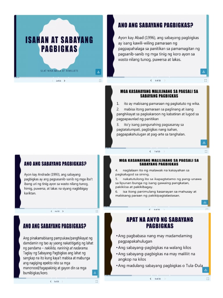 Sabayang Pagbigkas | PDF