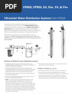 Xylem UV Spektron-E Brochure | PDF | Ultraviolet | Water Purification