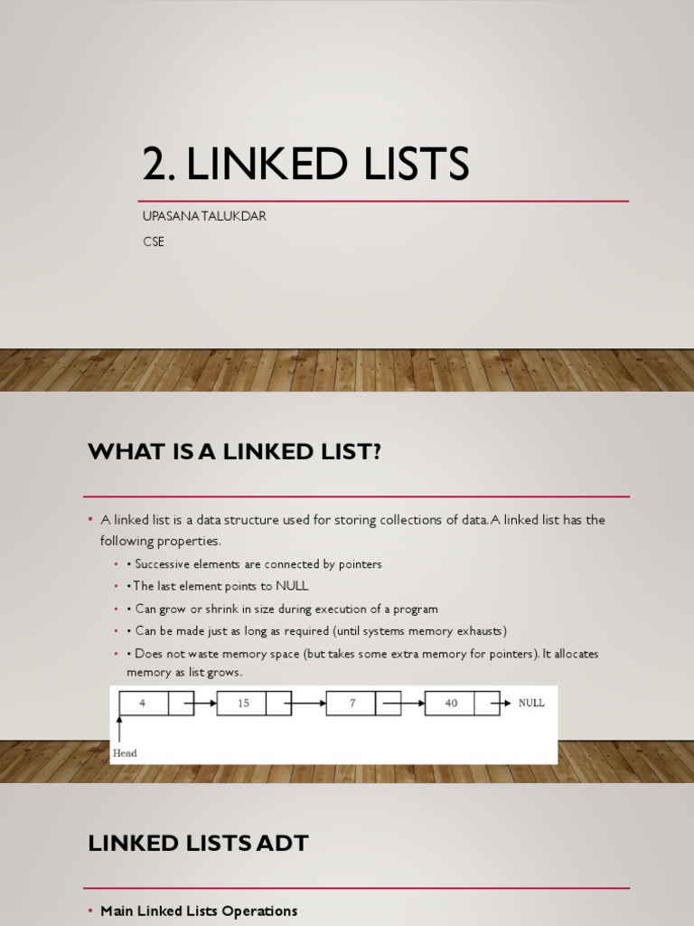 2.linked List | PDF