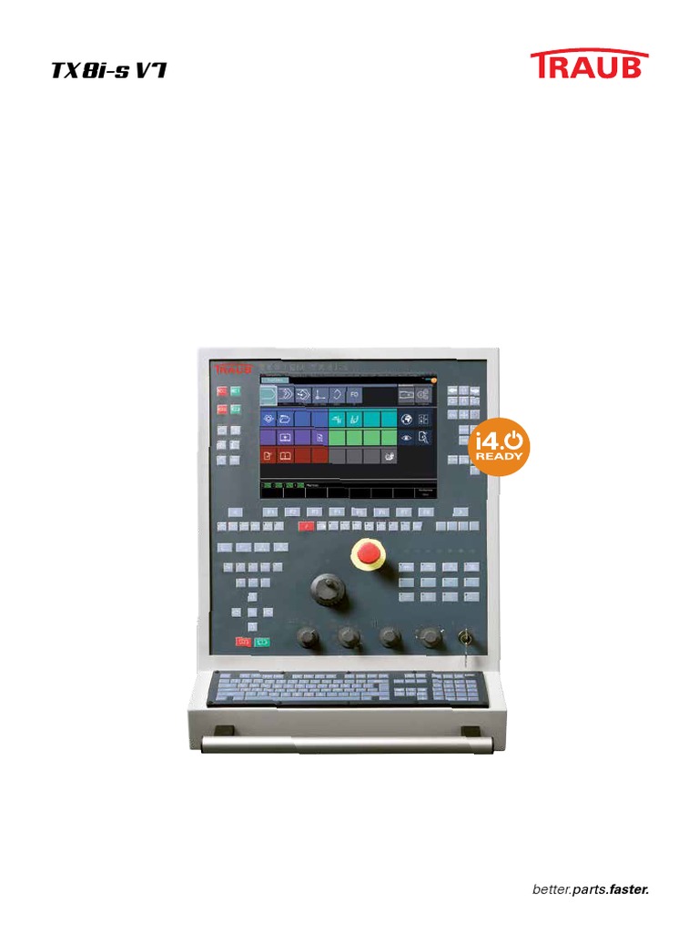 TX8i-s V7: Better - Parts.faster | PDF | Computer Program | Programming