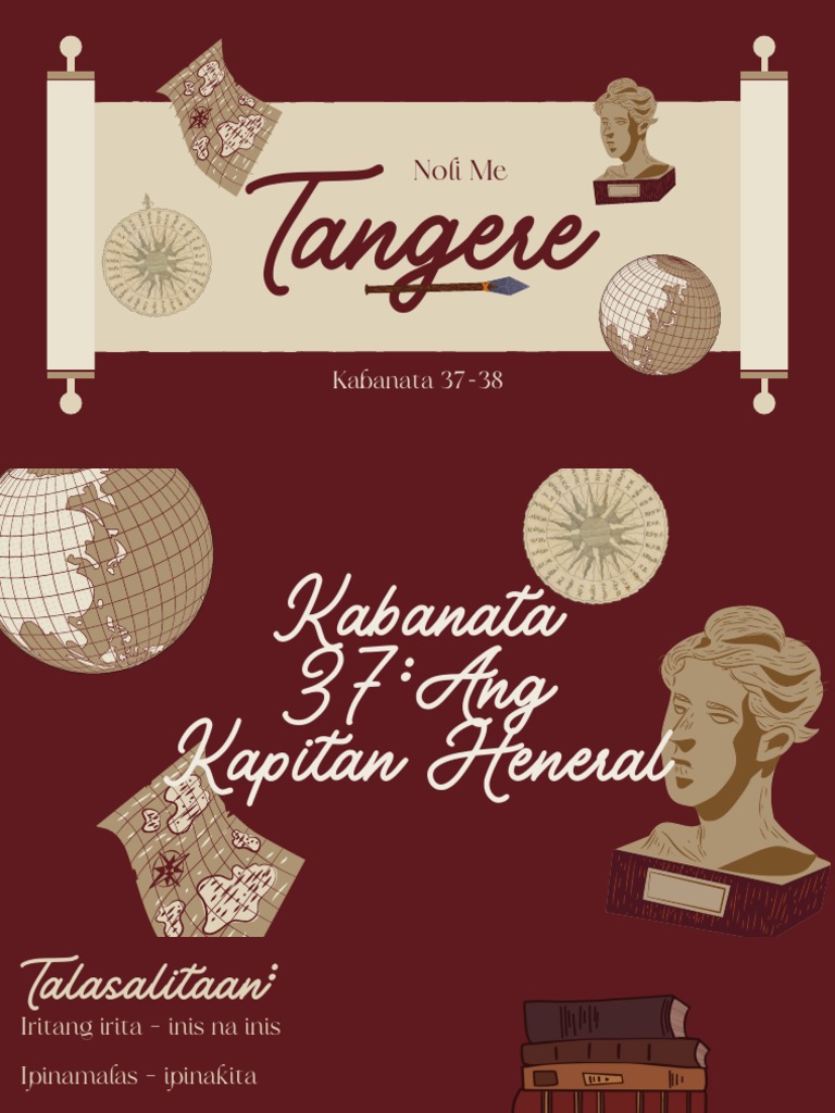 Noli Me Tangere Kabanata 37 - 38 | PDF