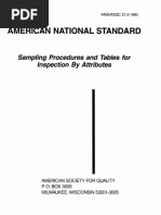 Ansi Asqc Z1-4 1993 | PDF