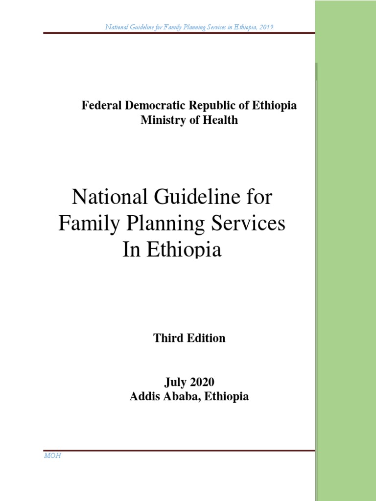 National Guideline Final For Family Planning 2020 Edited-Final Version ...