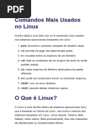 Principais Comandos Do Kali Linux | PDF | Linux | Caixa alta e caixa baixa